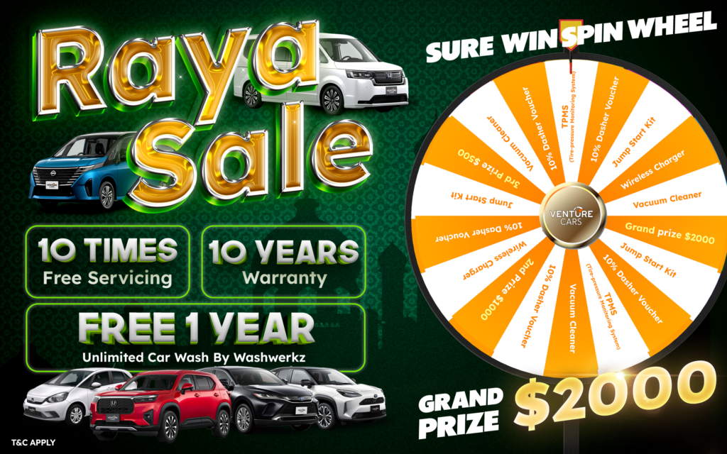[Promotion Ended] Celebrate Raya with Venture’s Biggest Car Deals ...